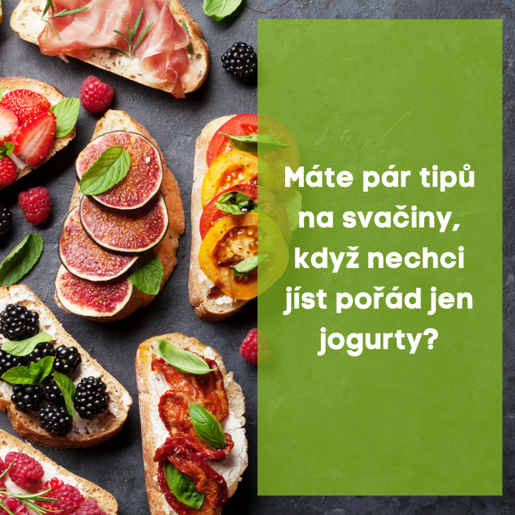 Otázka 289/365: Máte pár tipů na svačiny, když nechci jíst pořád jen ...